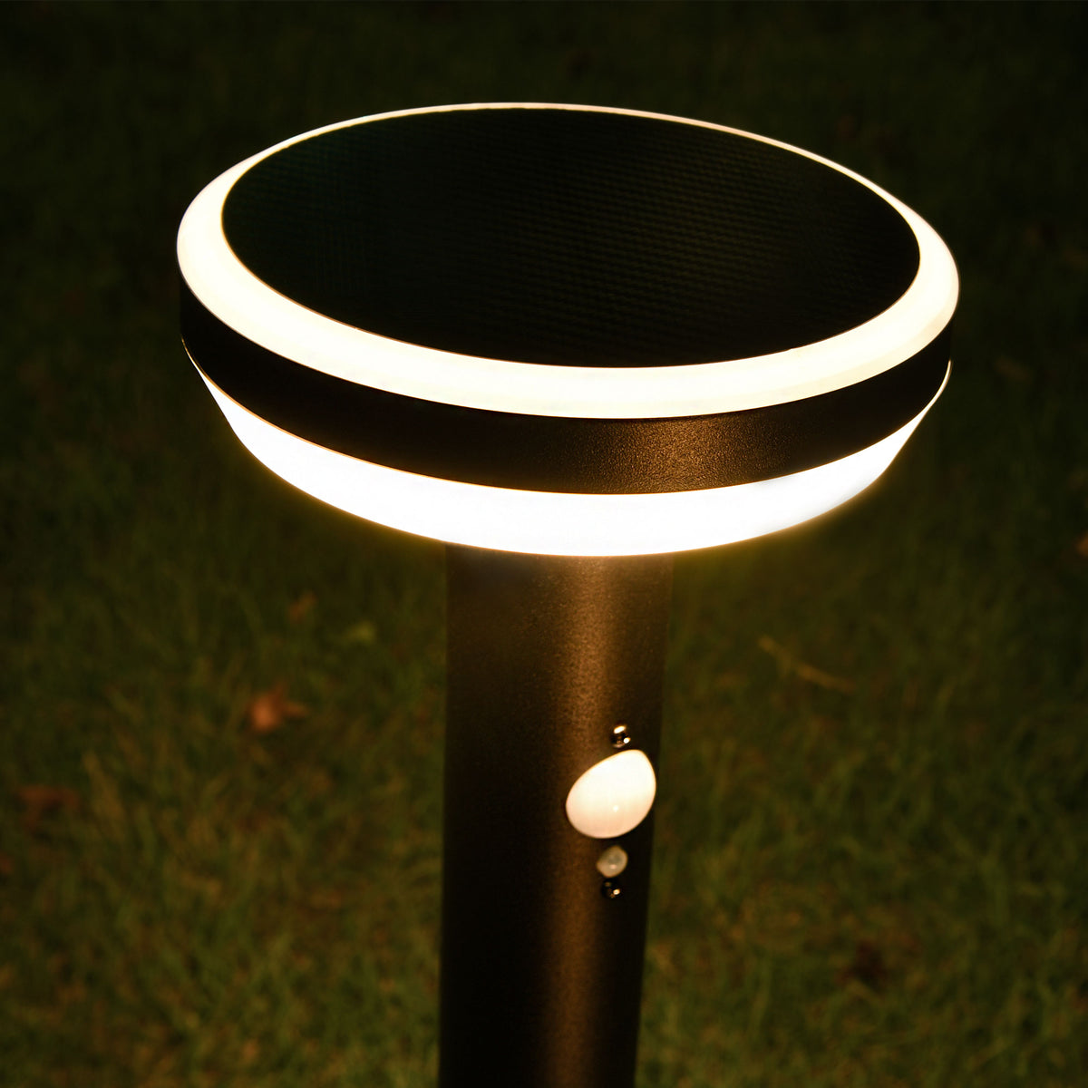 Glow Lighting Ziva Solar Bollard Motion Sensor LED 3000K IP44 – Albert ...
